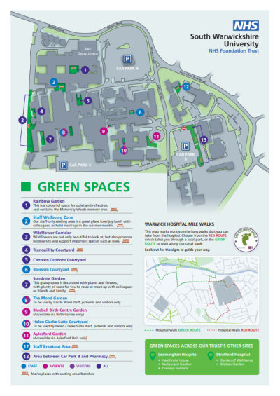 Sustainability :: South Warwickshire University NHS Foundation Trust